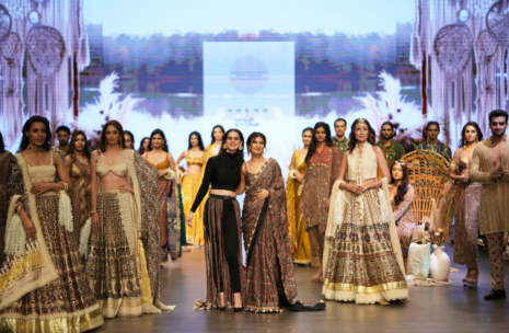 Nitya Bajaj Showcases 'Ajrakh Goes Boho' Collection At Times Lifestyle Week